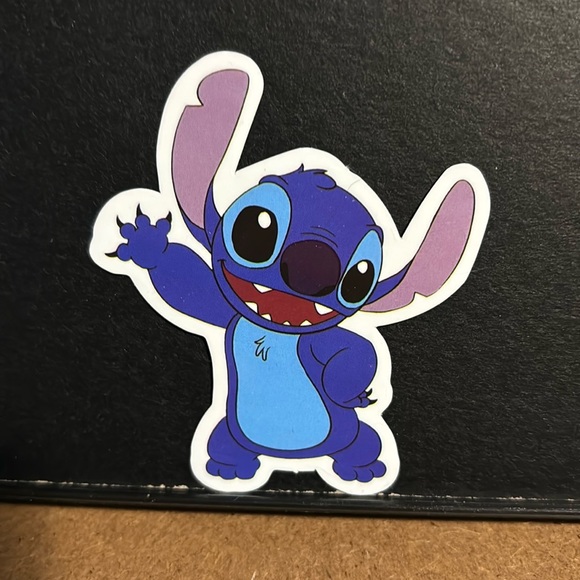 Disney | Design | Stitch Waving Sticker | Poshmark